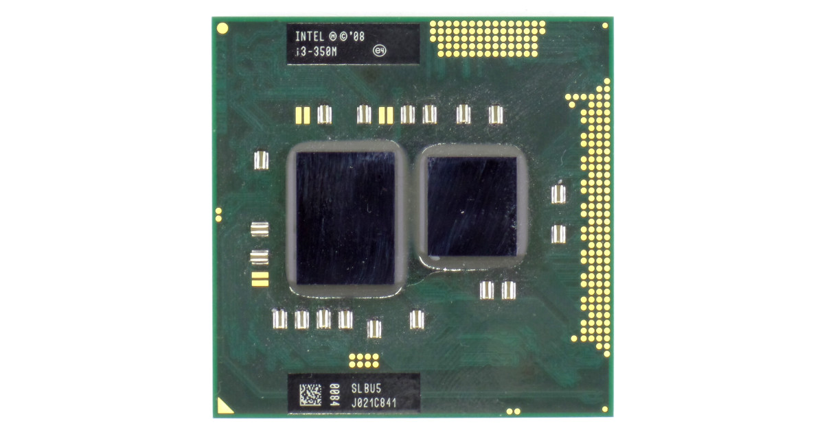 Intel Core i3 350M 2267 MHz Socket G2, Б/У